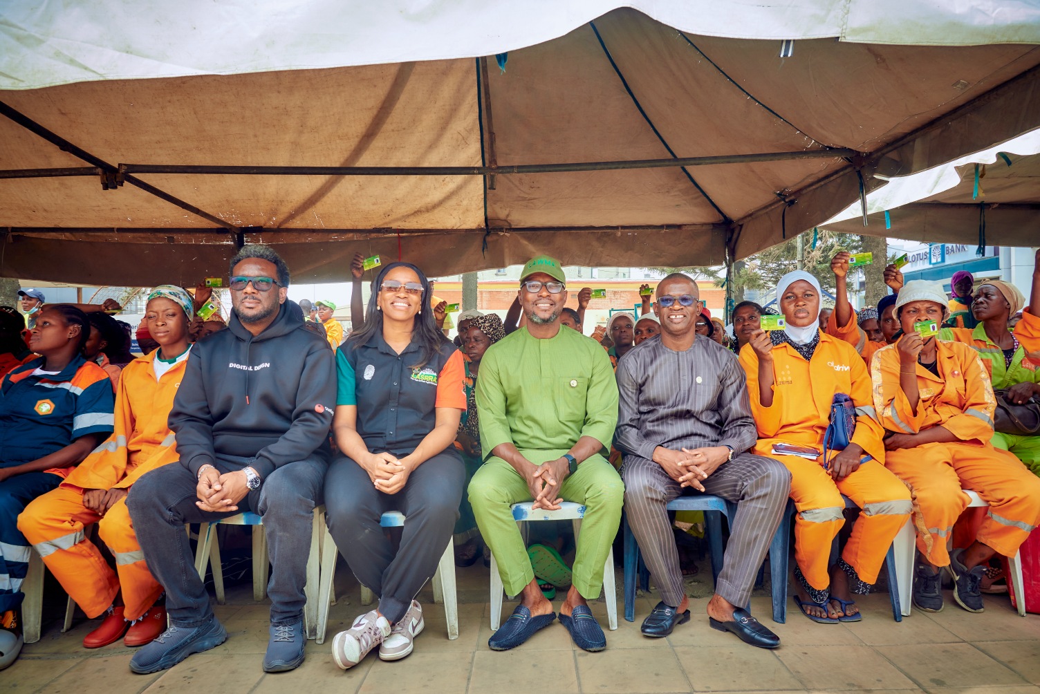 LAWMA Collaborates with LASRRA for Issuance of ID Cards to Sweepers ...